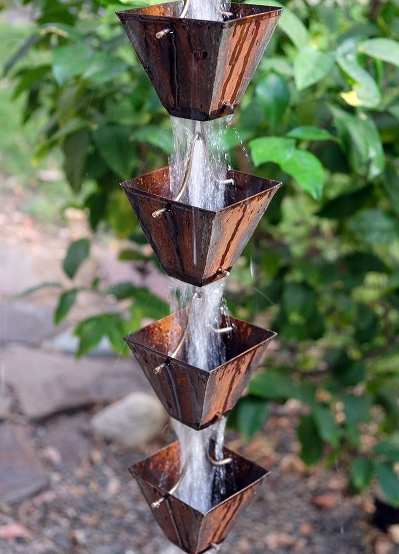 Cup Styles | Rain Chains City Home and Garden