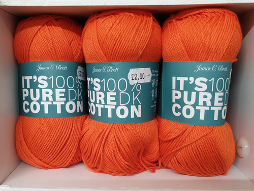 It's 100 % Pure DK Cotton 100g 18 Colours | Shipley Haberdashery