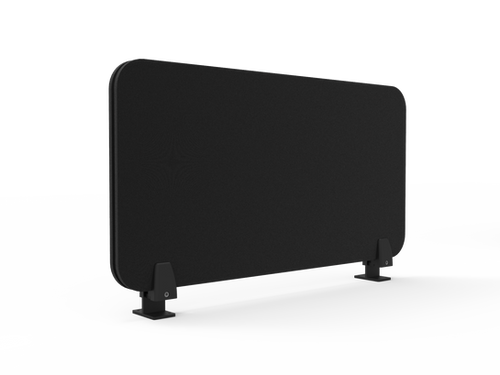 Eco Panel Back-to-Back Desk Mounted Screens | Cavarni Design