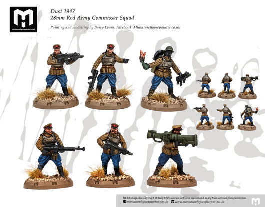 Dust 1947 Dust Tactics - Miniature Figure Painter