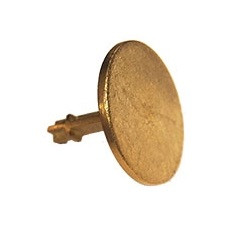Sokkia Brass Survey Marker - Flat Top | Bayshore Surveying