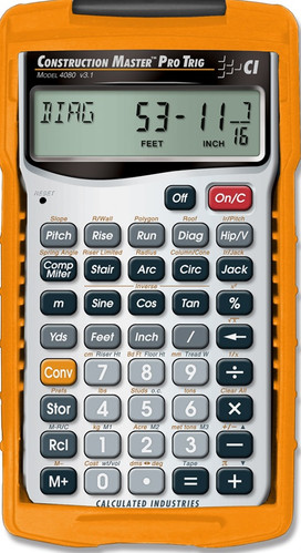 Construction Master Pro Trig Calculator | Bayshore Surveying
