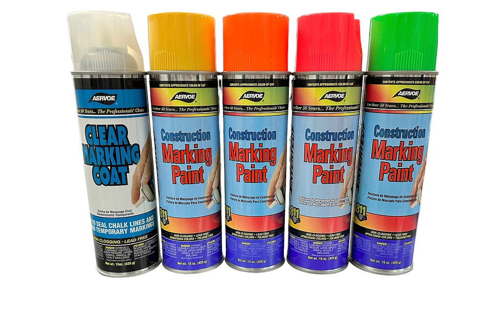 Aervoe Construction Marking Paint | Bayshore Surveying Aervoe Construction Marking Paint | Bayshore Surveying