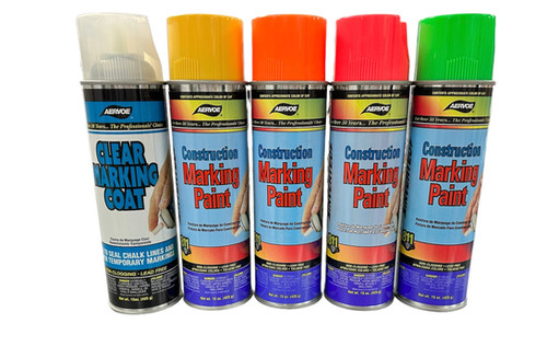 Aervoe Construction Marking Paint | Bayshore Surveying