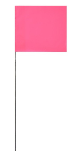 Presco 4" x 5" Pin Flags | Bayshore Surveying