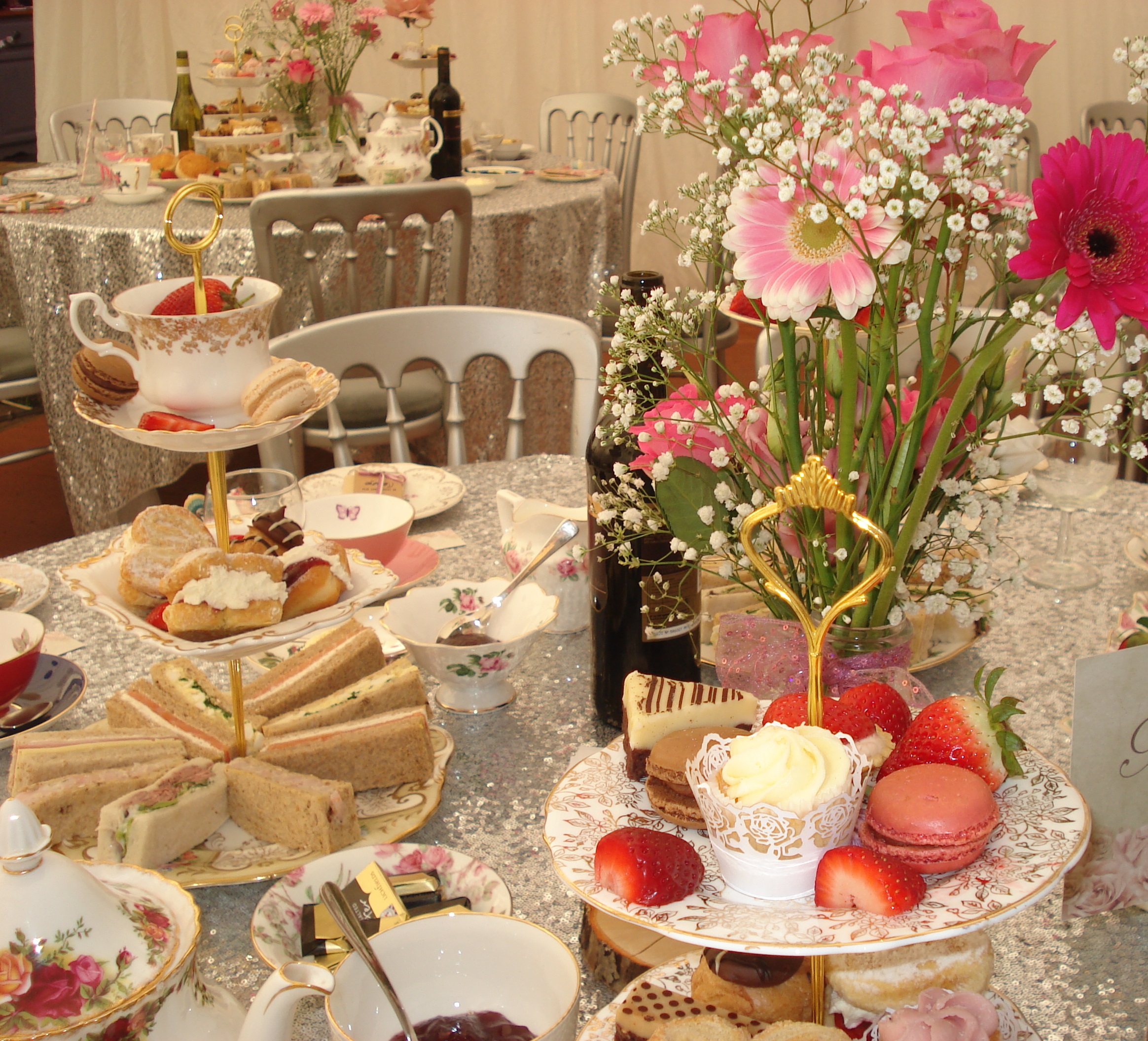 Vintage Tea party Vintage China hire Shropshire Cheshire Staffordshire