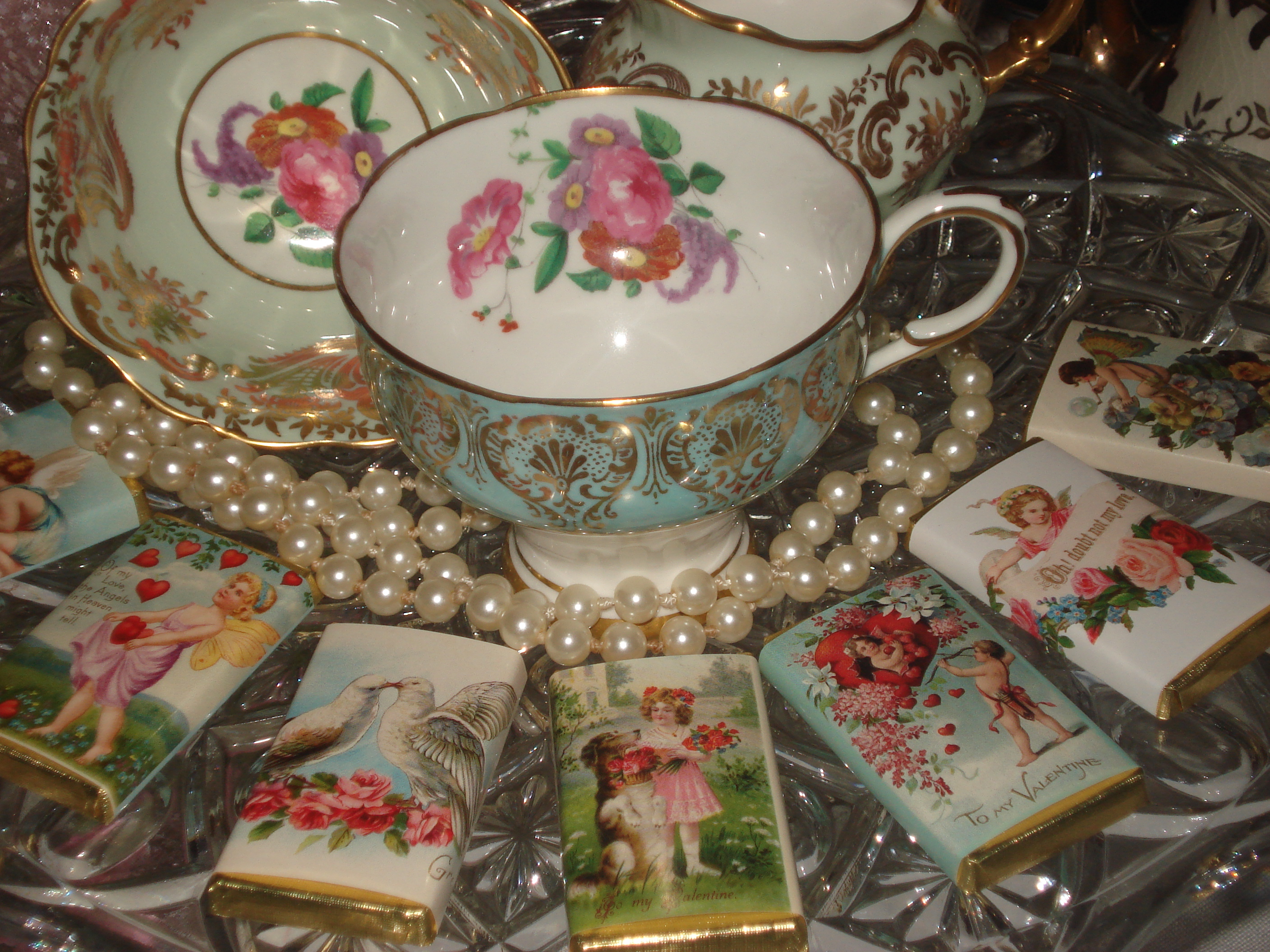 Vintage Tea party Vintage China hire Shropshire Cheshire Staffordshire