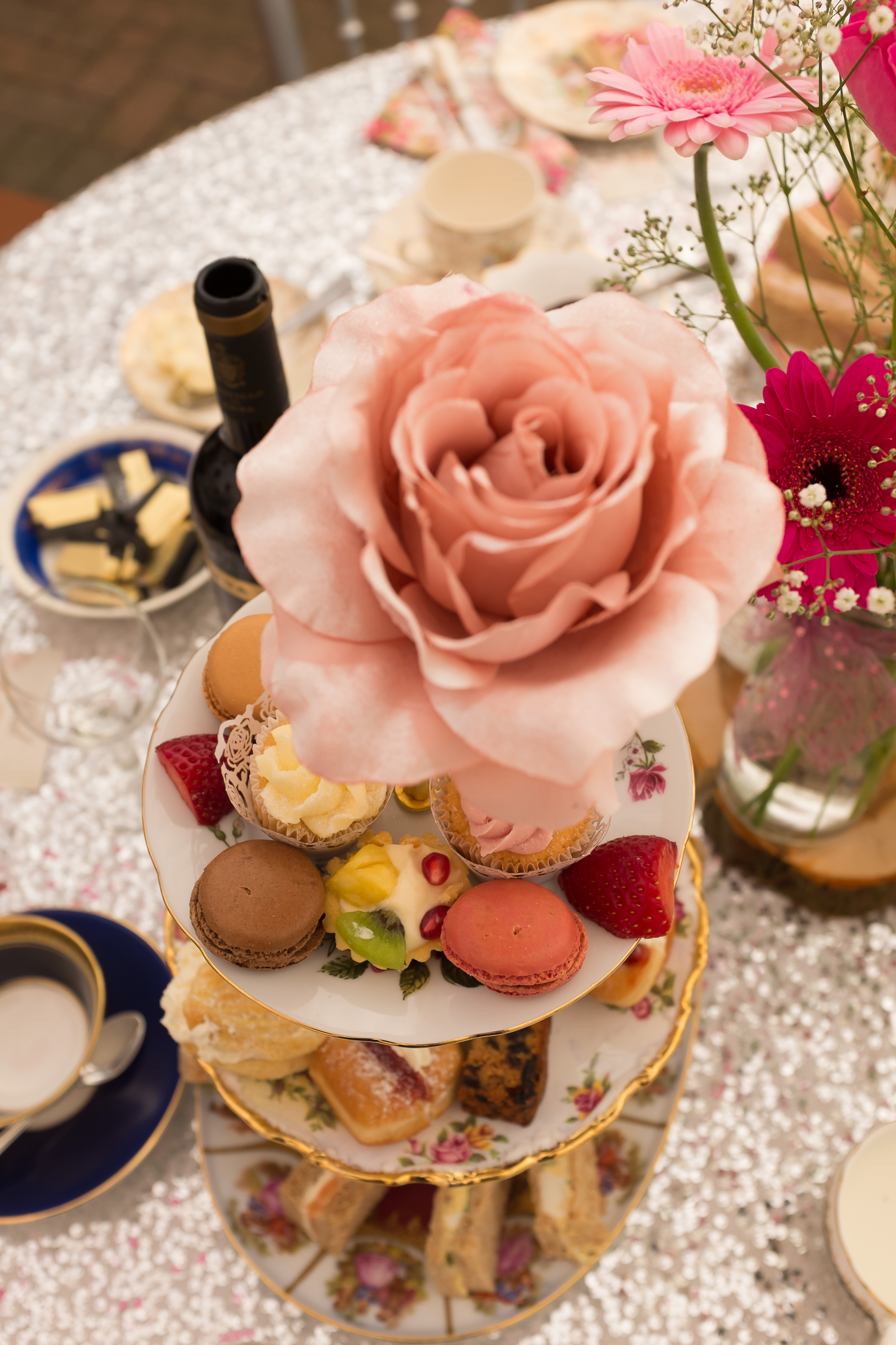 Vintage Tea party Vintage China hire Shropshire Cheshire Staffordshire