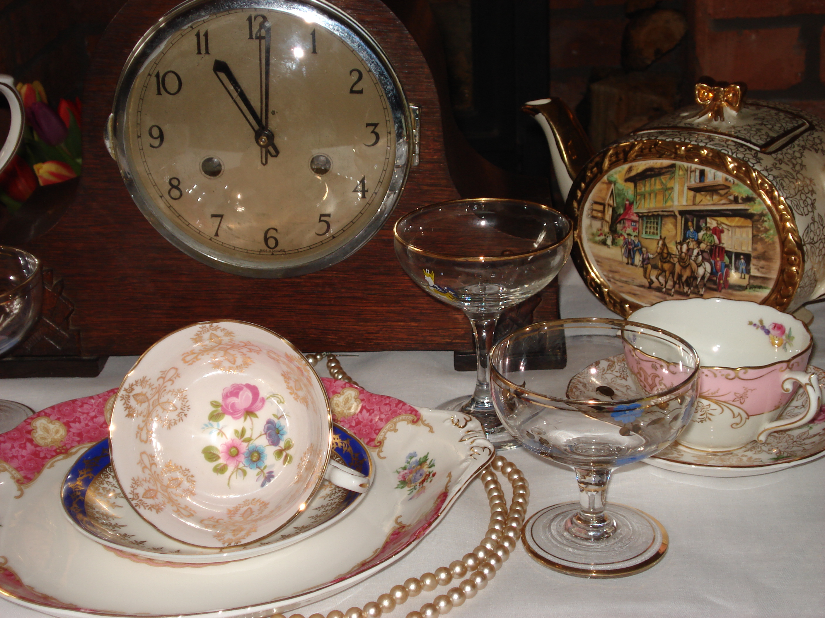 Vintage Tea party Vintage China hire Shropshire Cheshire Staffordshire