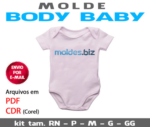 MOLDE BODY BABY | moldes biz