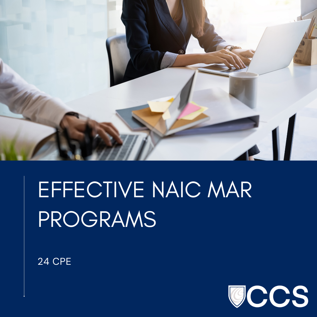 Effective NAIC Model Audit Rule Programs