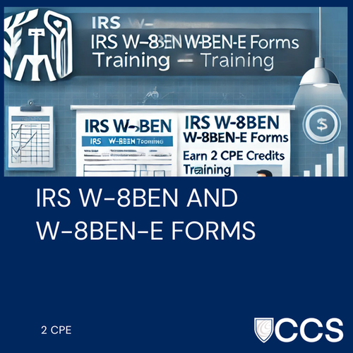 IRS Form W-8BEN and W-8Ben-E Forms | TheAccountwareGroup