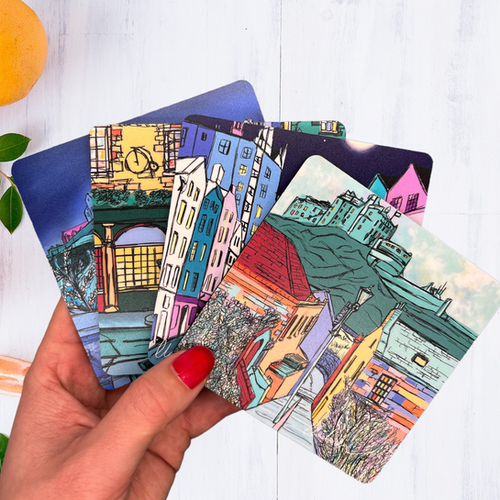 Edinburgh Coaster Set | Clarabunda