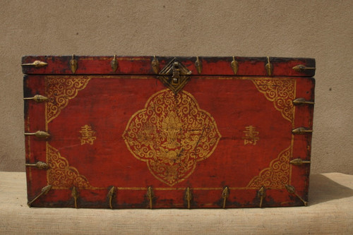 Tibetan Monk Chest Flaming Jewel | Amazing Asia Art