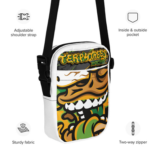Utility crossbody bag | Terpy Trees Racing