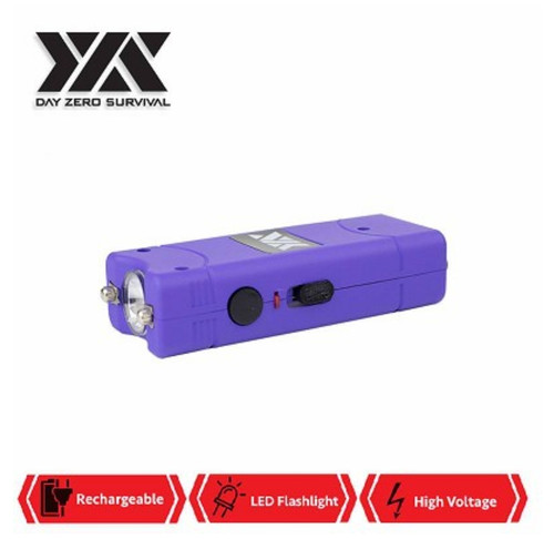 Rechargeable Self Defense Ultra Mini Stun Gun w/ LED Flashlight ...