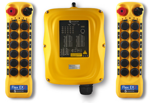 Sistema de controles magnetek modelo flex-12ex2 flex-12ex2-ab-2t-1rx 2 ...