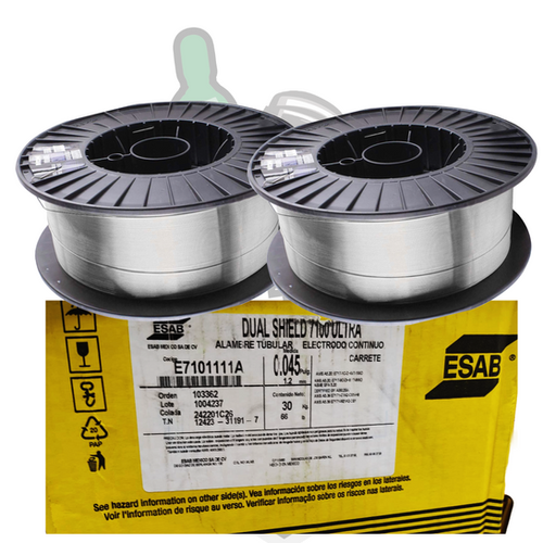 ROLLO MICROALAMBRE TUBULAR 0.045" 1.2MM DUALSHIELD 7100ULTRA MODELO ...