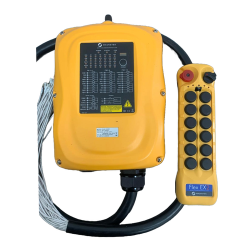 Sistema de controles magnetek modelo flex 12ex2 flex-12ex2-01-1t. 1 ...