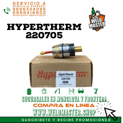 220705 Hypertherm Quick Disconnect Receptacle For HyPerformance ...