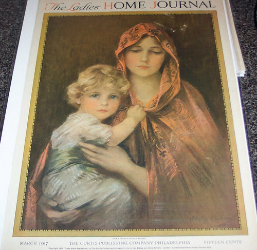1917 Philip Boileau Madonna & Child Ladies Home Journal Cover Art ...