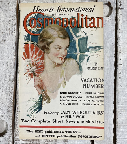 1930's Salesman's Sample Cosmopolitan Magazine Harrison Fisher Beach ...