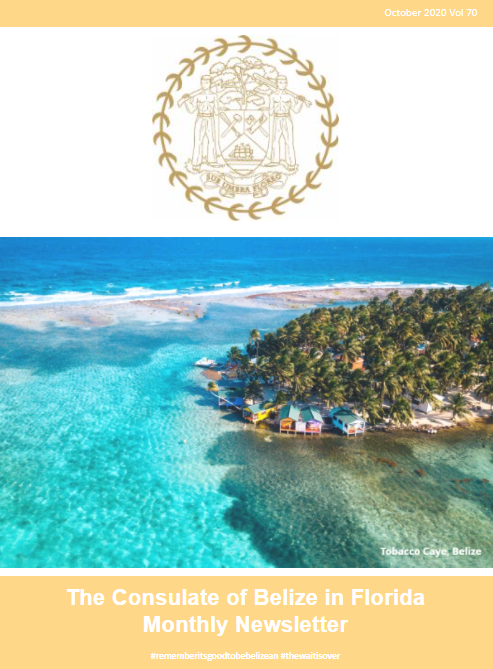 Consulate of Belize in Florida e-Newsletter, October Edition