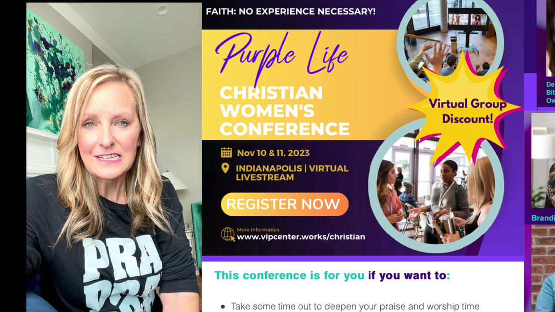 Purple Life Christian Business| Conference for Business Women