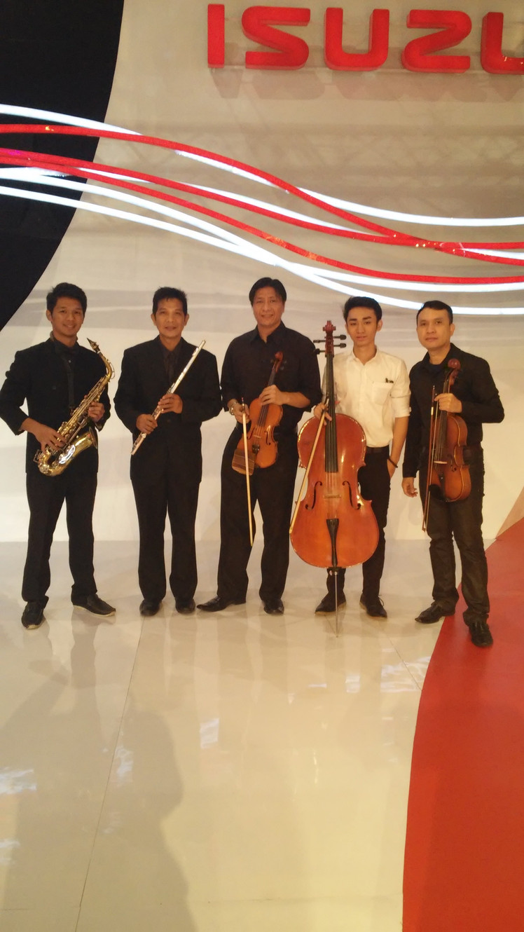 string quartet musicians and singers parties Manila Philippines