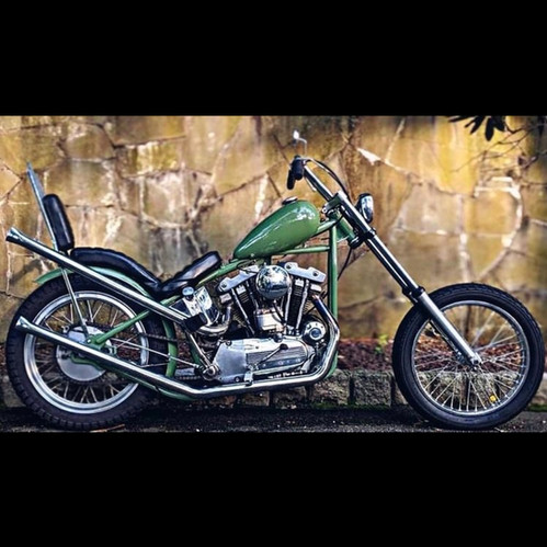 1975 XLCH1000 Ironhead rigid chopper | RIDE ON OFFICIAL