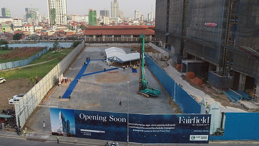 Hôtellerie – Chip Mong : Fairfield Inn (Marriott) au Cambodge en 2022