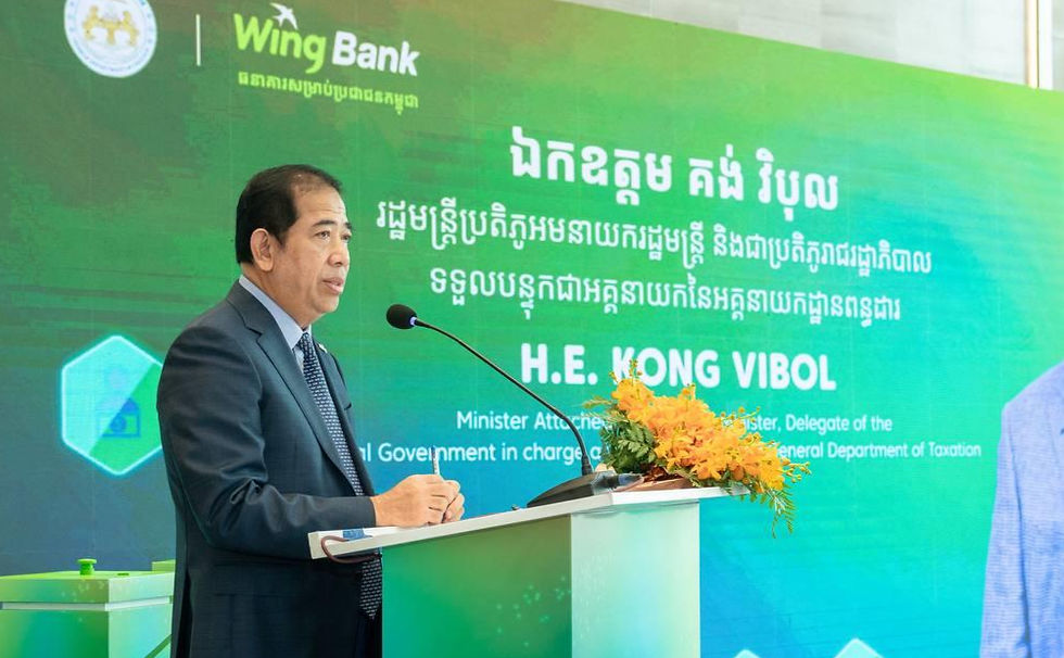 The General Department of Taxation authorizes Wing Bank to accept all ...