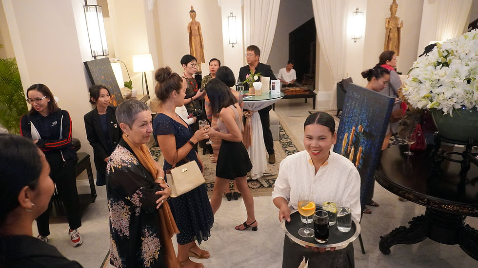 Culture & En Images : Vernissage de l'exposition TOGETHER par Nou Sary