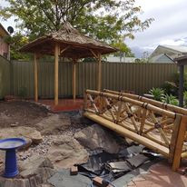BALI HUT 3X3 METER ROOF SIZE - POLE TO POLE 2X2 | Prime Liquidators