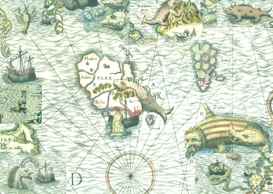 BOOK of Sea Monsters on Medieval Maps | Teaching