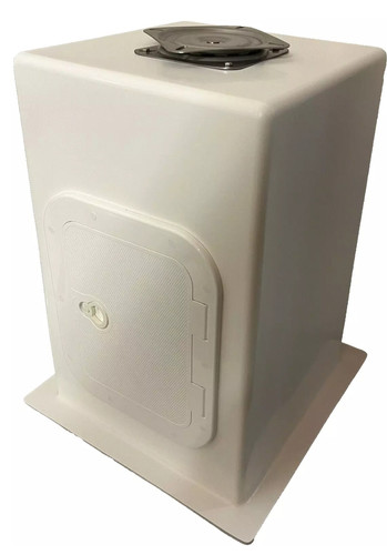 GRP Seat Storage Box, Hatch & 360° Swivel - Extra Tall | One Stop Boat Shop