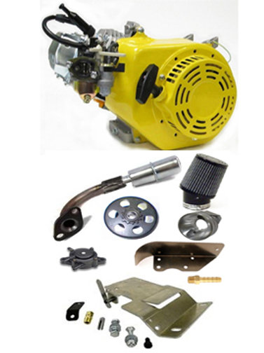 Yellow Clone Racing Engine Kit | gokart-factory