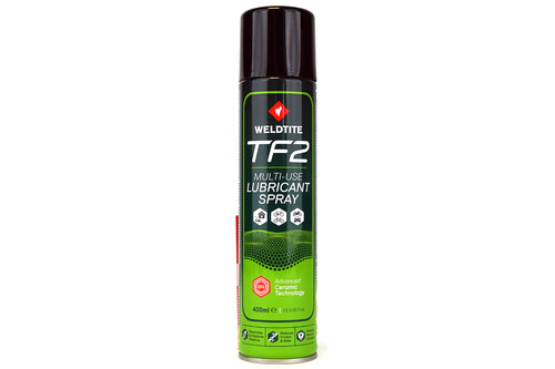 Weldtite TF2 Multi-Use Lubricant Spray – 400ml Can | Mobile Cycle Care