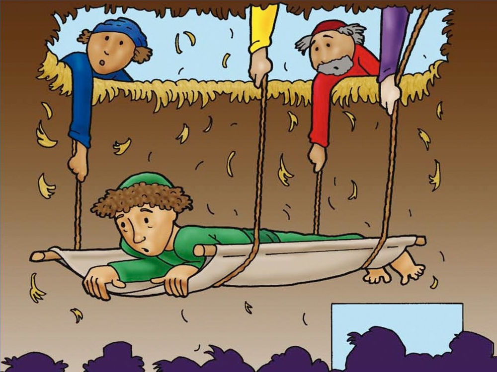 “The Man Let Down Through the Roof”