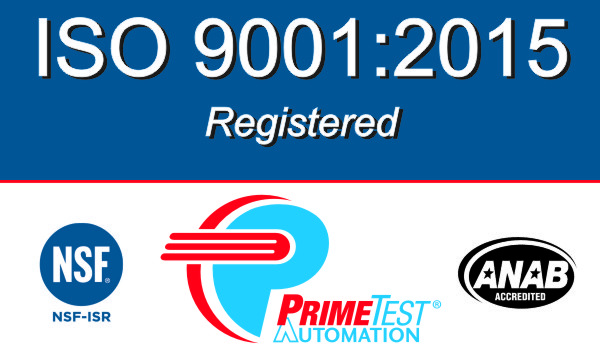 PrimeTest Automation® Achieves ISO 9001:2015 Certification