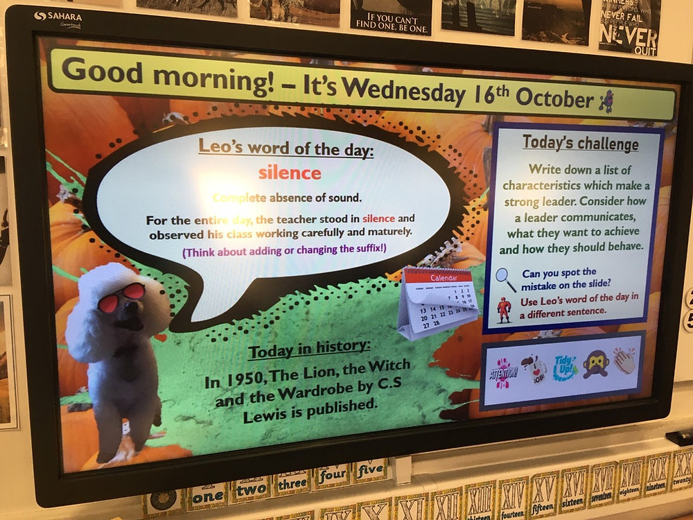 Silent Teacher Day