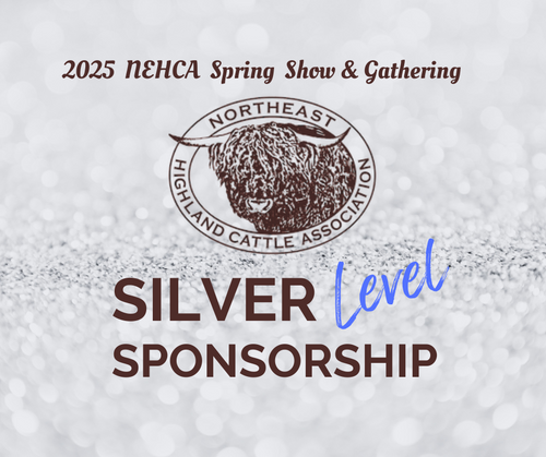 Silver Sponsor, 2025 NEHCA Spring Show & Gathering: $78 | NEHCA