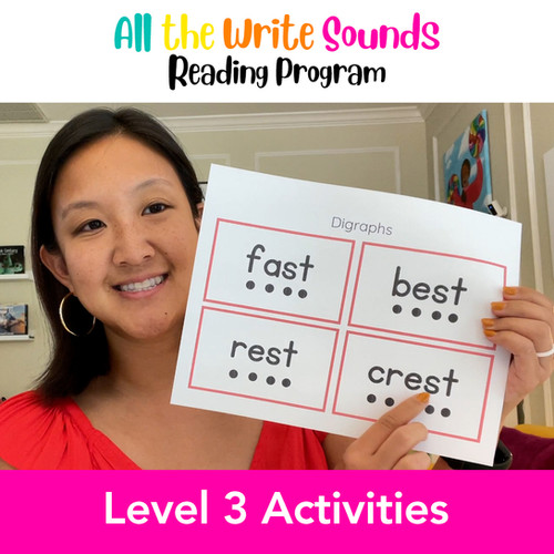 All the Write Sounds Level 3 Activities | All the Write Colors