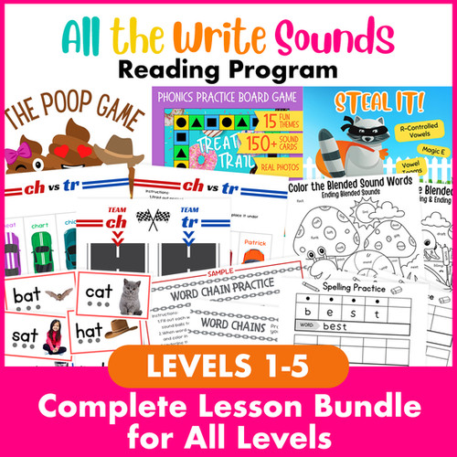 All the Write Sounds ALL LEVELS BUNDLE | All the Write Colors
