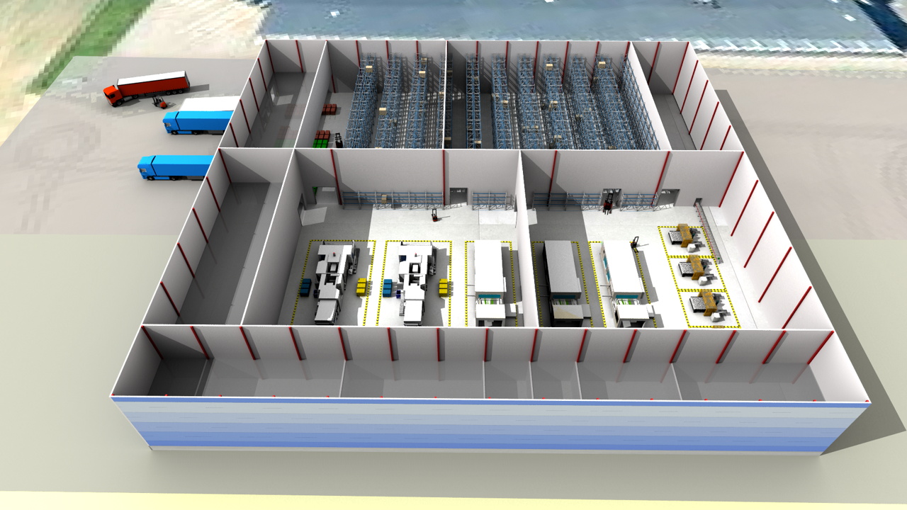 Sim Logistics - 3D visualization and animation