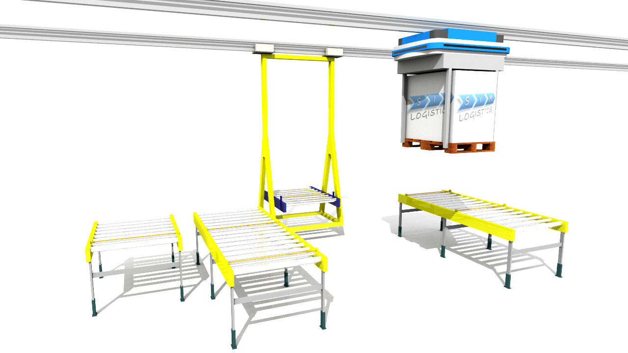 Sim Logistics - 3D visualisering