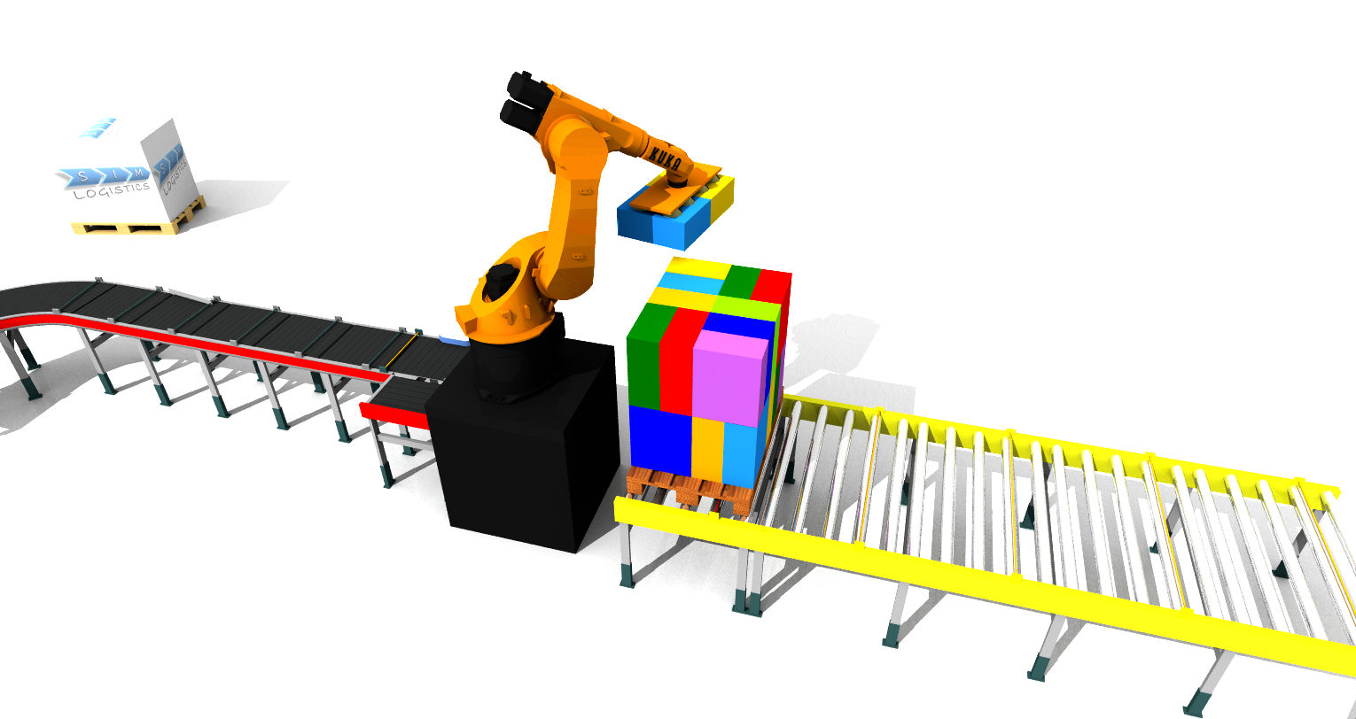 Sim Logistics - 3D visualisering