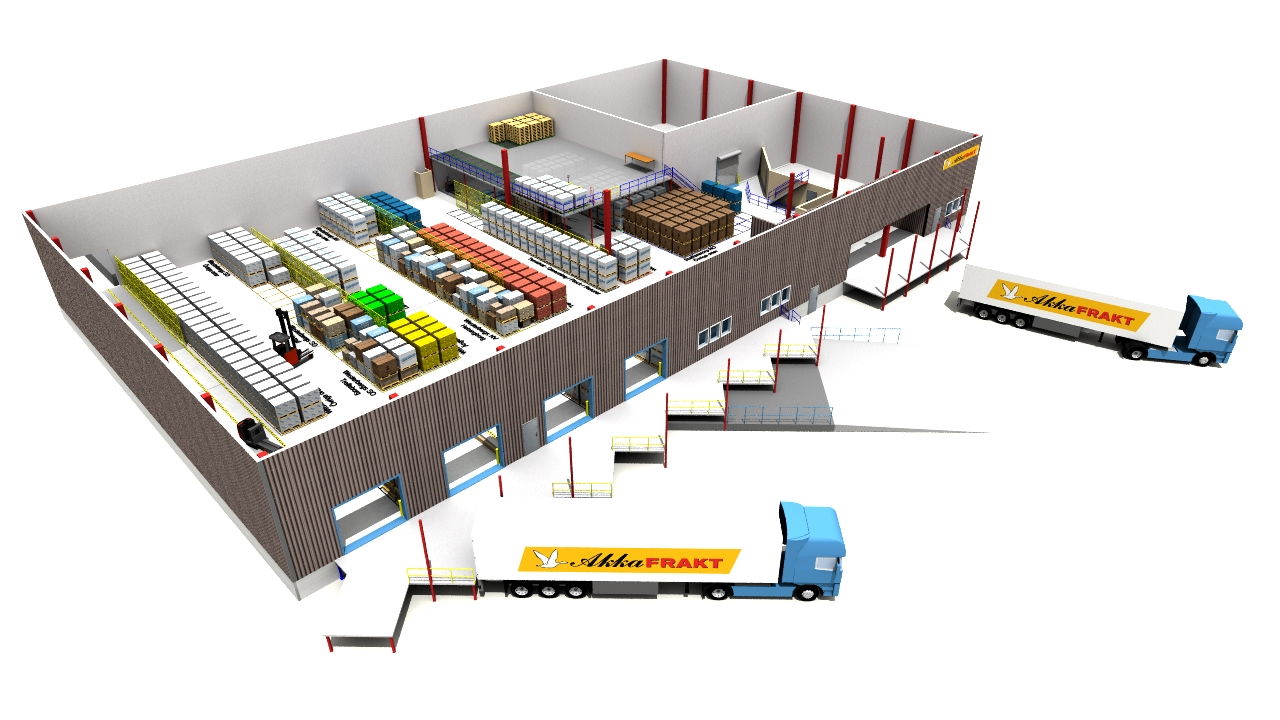Sim Logistics - 3D visualization and animation