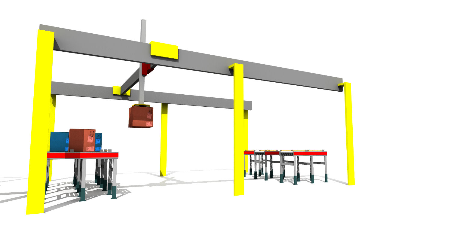 Sim Logistics - 3D visualisering