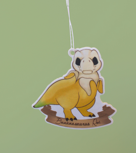 Bananasaurus Rex Air Freshener | wickedrain